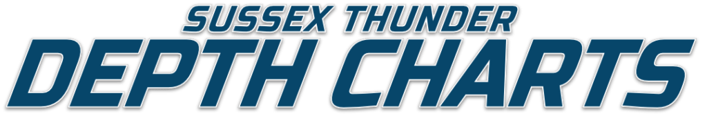 Depth Chart – Sussex Thunder AFC